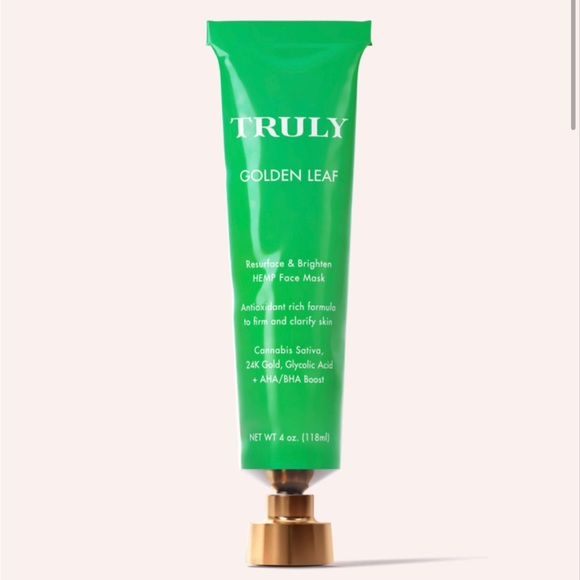 TRULY | Skincare | Truly Golden Leaf Resurface Brighten Face Mask New ...